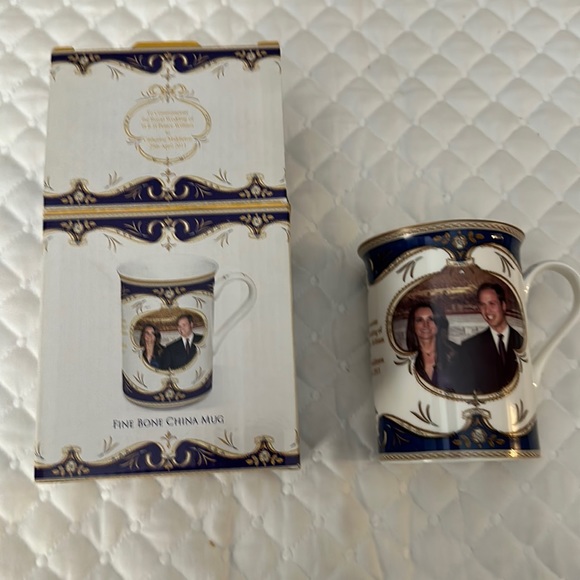 Other | New In Box Royal Crest Commemorative Royal Wedding Mug William ...